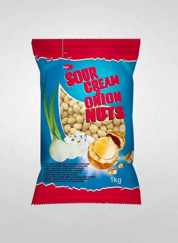 JEGA peanuts sour cream and onion flavour 200g - European Food | Online ...