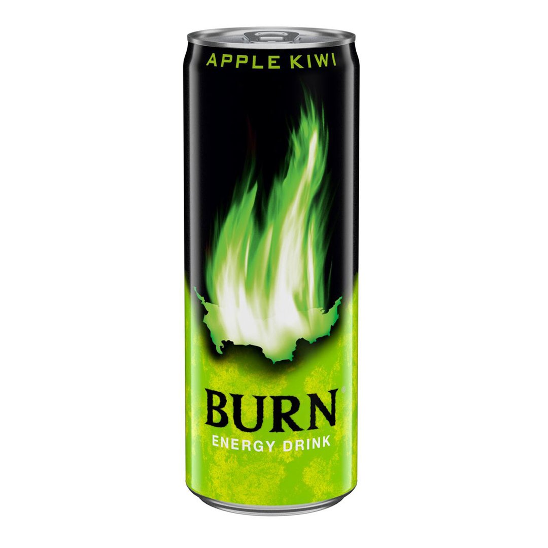 BURN energy drink apple kiwi 250ml