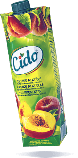 CIDO peach juice 1L - European Food | Online Shop | Intermarket UK